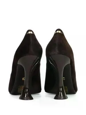Lola Cruz Eugenia Pointed-toe Pumps - Brown