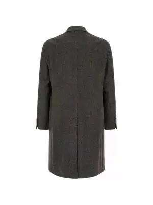Tagliatore Double-breasted Virgin Wool Coat