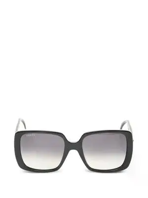 Gucci Square Frame Sunglasses - Black