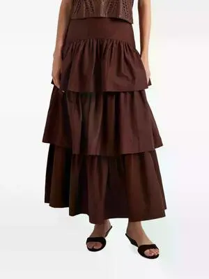 MARIE OLIVER Baylor Tiered Maxi Skirt