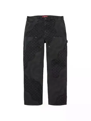 Supreme Flag Double Knee Jeans