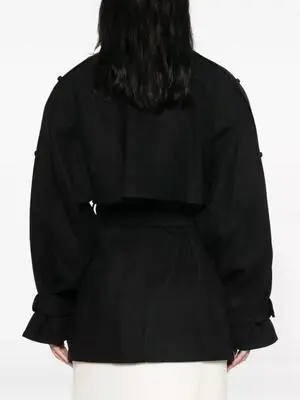 GESTUZ Double-breasted Belted Coat