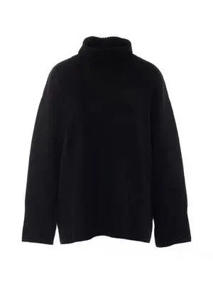Pinko Ribbed Roll-neck Wool Sweater