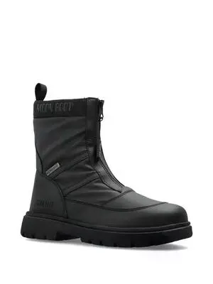 Moon Boot Mb Combat Zip Ankle Boots