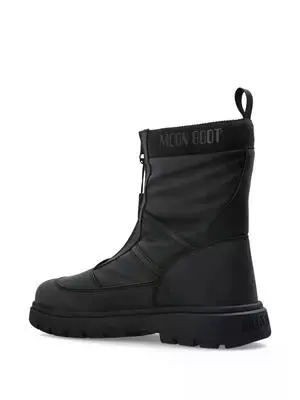 Moon Boot Mb Combat Zip Ankle Boots