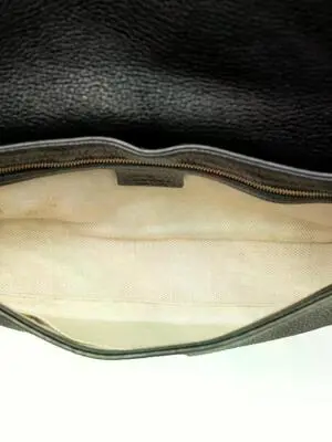 Gucci Soho Chain Flap Crossbody Bag - Black