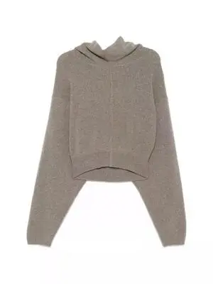Rick Owens Ribbed-hem Hoodie