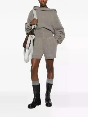 Rick Owens Ribbed-hem Hoodie