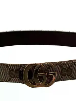 Gucci Cut Gg Marmont Reversible Belt
