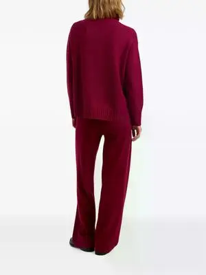 Chinti & Parker Ribbed-knit Roll-neck Sweater