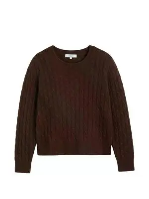 Chinti & Parker Cable-knit Cashmere Sweater - Brown