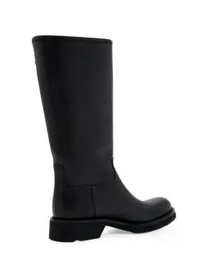 Gucci Biker Boots With Web