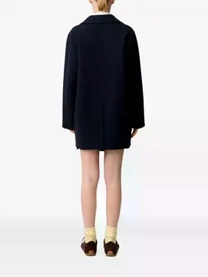 Claudie Pierlot Tailored Collar Wool Coat