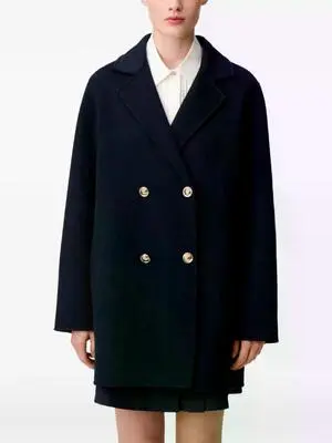 Claudie Pierlot Tailored Collar Wool Coat