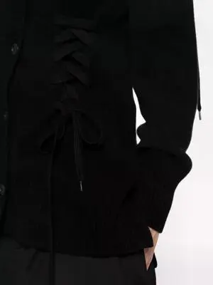 Simone Rocha Lace-up Cardigan