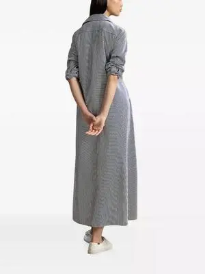 Polo Ralph Lauren Striped Cotton Shirtdress - Blue