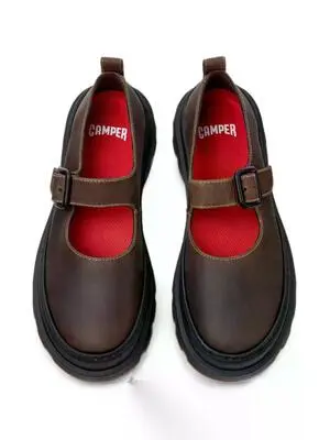 Camper Brutus+ Buckle-fastening Ballet Flats