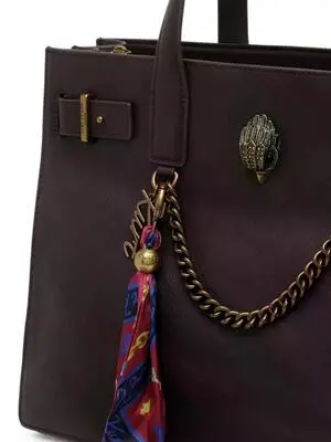 Kurt Geiger Eagle-plaque Tote Bag - Brown