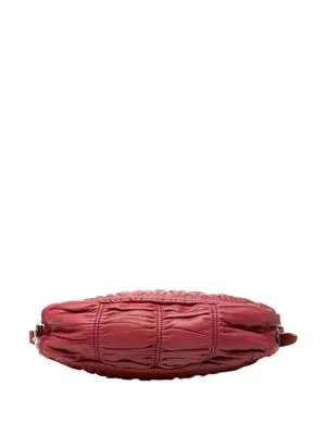 Prada 2013-2026 Mini Nappa Gaufre Bow Shoulder Bag