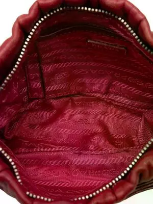 Prada 2013-2026 Mini Nappa Gaufre Bow Shoulder Bag