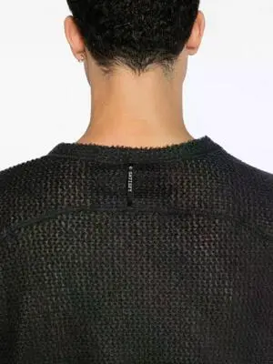 Satisfy Raglan Sleeve Waffle Knit Sweater