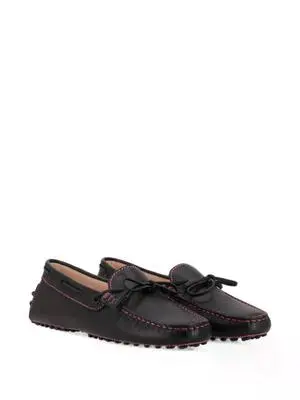 TOD'S Gommino Contrast-stitched Loafers
