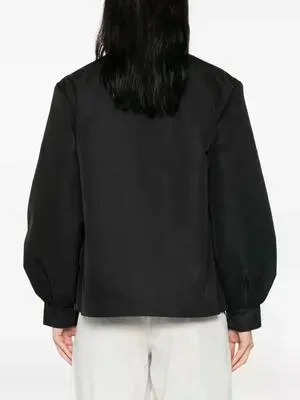 MACRON Balloon Sleeve V-neck Jacket