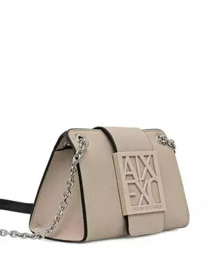 Armani Exchange Logo Plaque Chain Strap Mini Bag