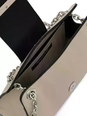 Armani Exchange Logo Plaque Chain Strap Mini Bag