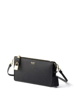 Prada Saffiano Leather Smartphone Pouch