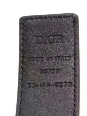 Dior 2010s Oblique Reversible Belt