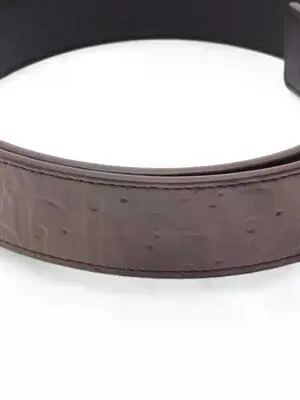 Dior 2010s Oblique Reversible Belt