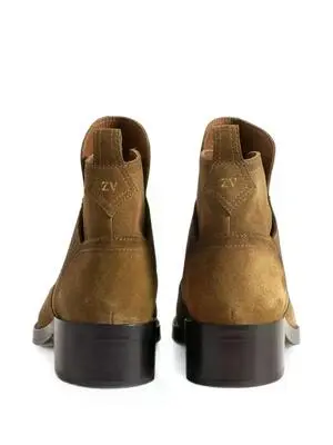 Zadig&Voltaire Igata Suede Chelsea Ankle Boots