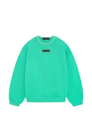 Fear Of God Logo-patch Sweater - Green