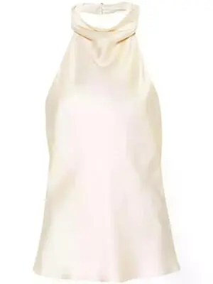 ANINE BING Eliana Halterneck Top