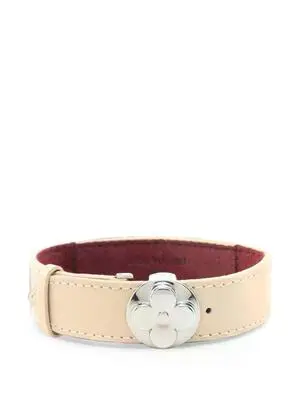 LOUIS VUITTON 2001 Good Luck Leather Bracelet