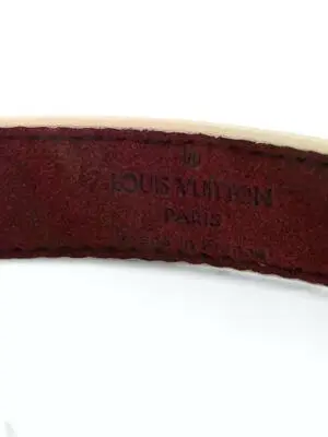 LOUIS VUITTON 2001 Good Luck Leather Bracelet