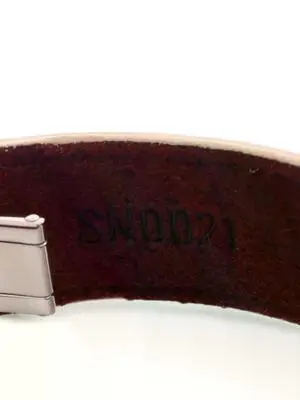 LOUIS VUITTON 2001 Good Luck Leather Bracelet
