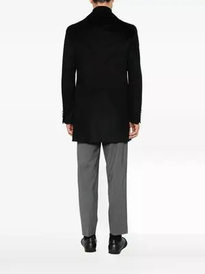 Tagliatore Double-breasted Peak-lapel Coat