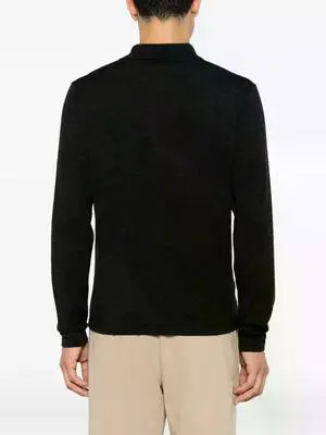 LEMAIRE Long-sleeve Polo Sweater
