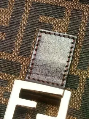 Fendi 2000s Zucca Canvas Tote Bag