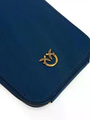 Pinko Zip-around Leather Smartphone Case