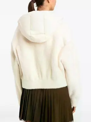 TWINSET Quilted Hooded Jacket