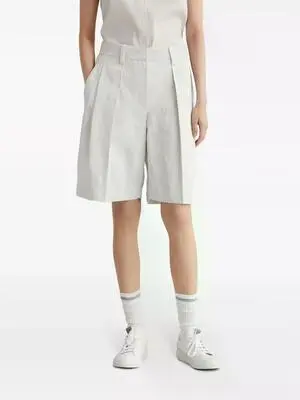 Brunello Cucinelli Cotton-linen Bermuda Shorts