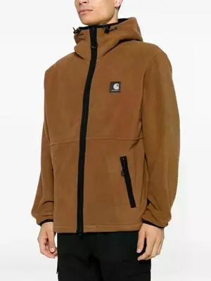 Carhartt Work In Progress Logo-patch Hooded Jacket