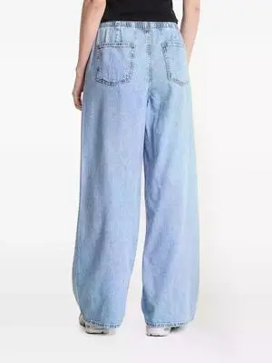 Gap Drawstring-waist Wide-leg Jeans