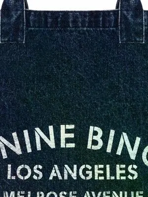 ANINE BING Leo Denim Tote