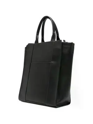 CORNELIAN TAURUS BY DAISUKE IWANAGA Pleated Leather Tote Bag