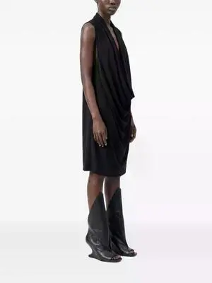 Alchemy Fashions Draped Sleeveless V-neck T-shirt