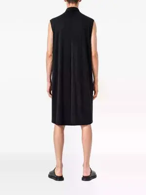 Alchemy Fashions Draped Sleeveless V-neck T-shirt